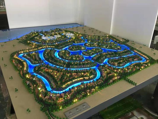 3d  home mockup for marketing exhibition , architectural physical scale model