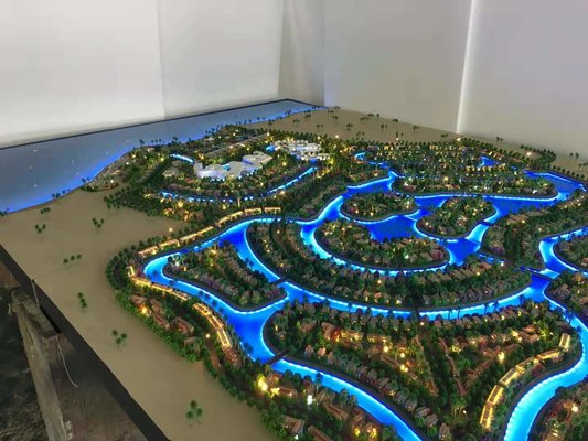 3d  home mockup for marketing exhibition , architectural physical scale model