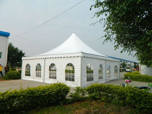 large white color 8*8m  Garden Pagoda Gazebo Canopy Tent with cheap factory price
