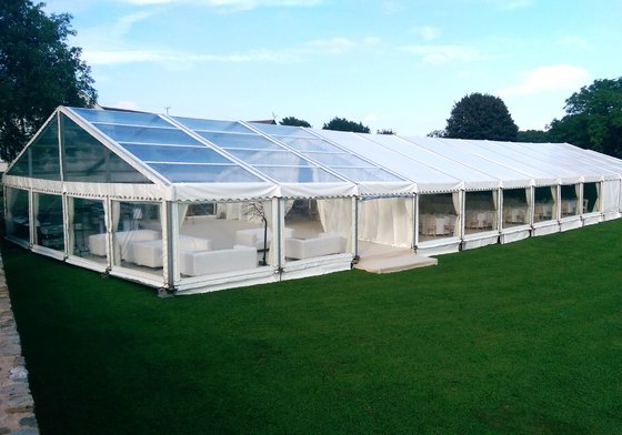 2020 transparent white color Economical luxury Wedding Tent Party Tent Event Tent  25x50m for 1000-500 people