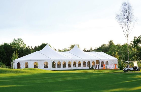 2020 transparent white color Economical luxury Wedding Tent Party Tent Event Tent  25x50m for 1000-500 people
