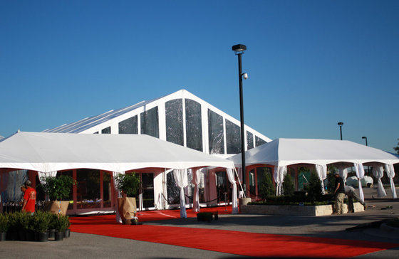 Easy Set up marquee tent 20x50 m wedding tent,  white color with linings for 1000 people