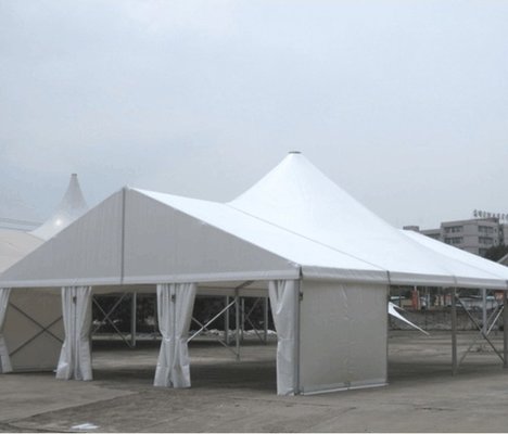 2018 hot sale  15m customized  tent with white color,aluminium structure,pvc roof cover on sale