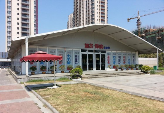 white 20x50m white arcum pvc fabric high peak tent roof top polygonal tent for 1000 people