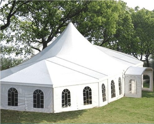 2021  High Peak white color 8*8m  Garden Pagoda Gazebo Canopy Tent with cheap factory price