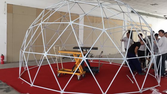 2018  dome marquee white color 8 m  Garden dome Tent with cheap factory price