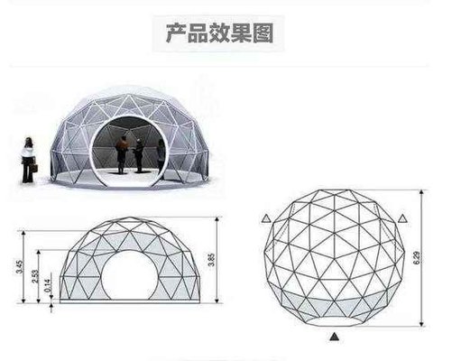 2018  dome marquee white color 12 m  Garden dome Tent with cheap factory price
