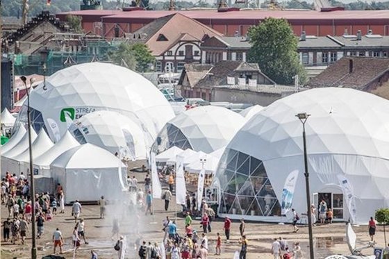 2018  dome marquee white color 12 m  Garden dome Tent with cheap factory price