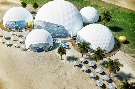 2018  dome marquee white color 15 m  Garden dome Tent with cheap factory price