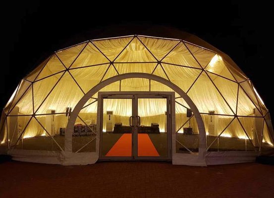 2018  dome marquee white color 18 m  Garden dome Tent with cheap factory price