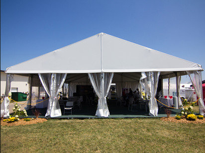 2020 hot sale wedding marquee tent 10x15 m wedding tent,  white color with linings for 100 people