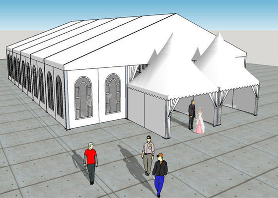 Hot sale white color Economical luxury Wedding Tent Party Tent Event Tent  25x50m for 1000 people