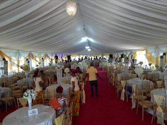 High peak white color Economical luxury Wedding Tent Party Tent Event Tent  20x30m for 500 people