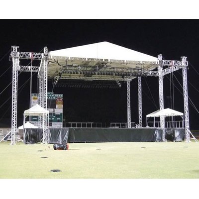 2021 fashion black High Quality Portable Outdoor Stage Aluminum Stage Truss