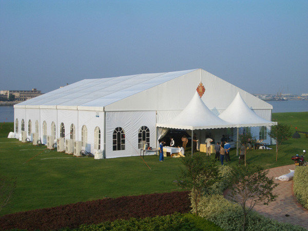 High peak Hot sale white color Economical luxury Wedding Tent Party Tent Event Tent  20x60m for 1000 people