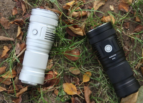 Haikelite MT02 Fashionable Outdoor Flashlight 2500 Lumens 3 Sections 18650 LED Long-range Flashlight supplier