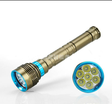 Haikelite Special Diving Torch Specializes in Producing 7 L2 Diving Lighting Lamps with DX7 Strong Light supplier
