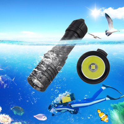 Haikelite LED Diving Flashlight Outdoor Lighting Flashlight Charging Small  Flashlight supplier