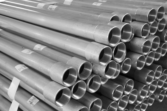 ANSI C80.5 UL6A standard Haimei Supply 2.5 Inch Oxidation Rigid Metal Aluminum Conduit Pipe