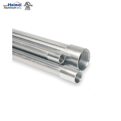 ANSI C80.5 UL6A standard aluminum 6063 electrical pipe rgd tube alu profile round conduit