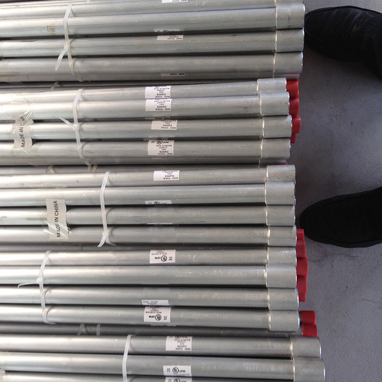 ANSI C80.5 UL6A standard Aluminum rigid conduit tube imc international aluminium pipe cable conduit 1/2 to 6 inch