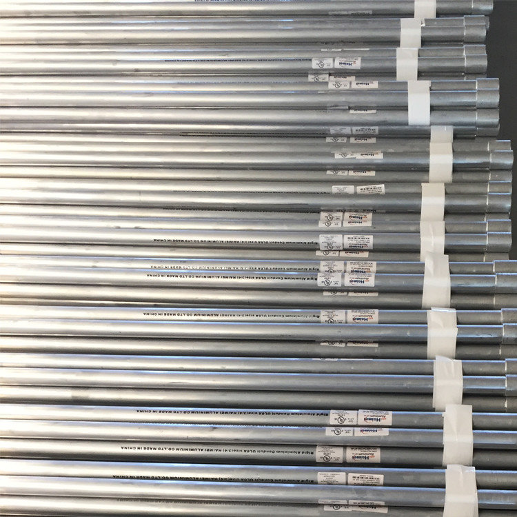 ANSI C80.5 UL6A standard aluminium pipe 3 profile ul  conduit protection cable conduit