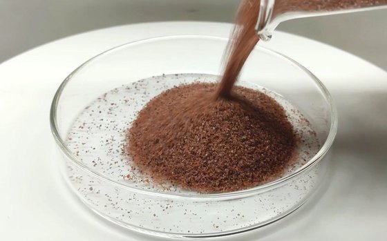 Pink garnet sand waterjet cutting sand 80mesh China exporting