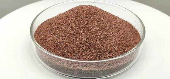Pink garnet sand waterjet cutting sand 80mesh China exporting