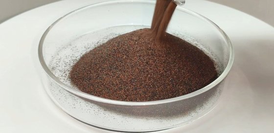 China manufacturer garnet sand 80mesh for waterjet cutting Natural almandine rock garnet
