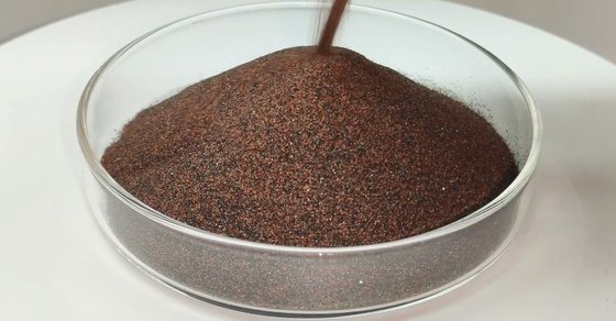 Red color garnet sand 10/20 mesh rock garnet sand for sandblasting and water filtration