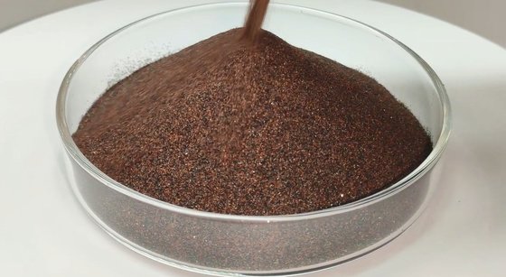 Red color garnet sand 10/20 mesh rock garnet sand for sandblasting and water filtration