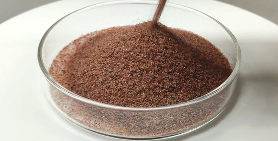 Pink garnet sand 30/60 50/80 for blasting china manufacturer high purity