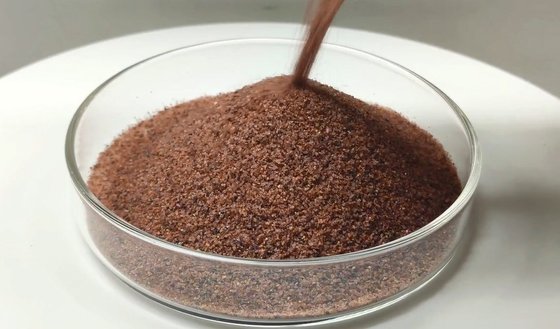 Pink garnet sand 30/60 50/80 for blasting china manufacturer high purity
