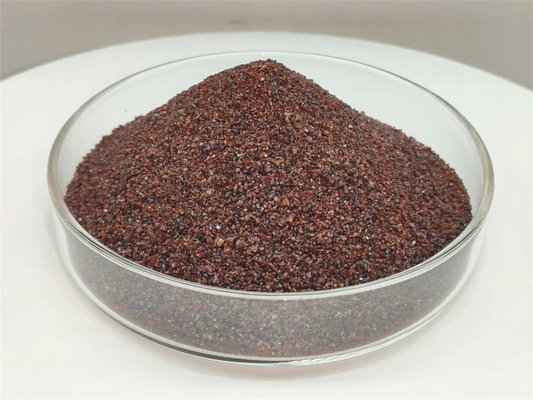 high purity industrial garnet sand 10/20 20/40 30/60mesh for sandblasting china manufacturer hot sale export grade