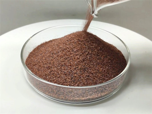 Sea pink garnet sand 80mesh for waterjet cutting and sandblasting China manufacturer
