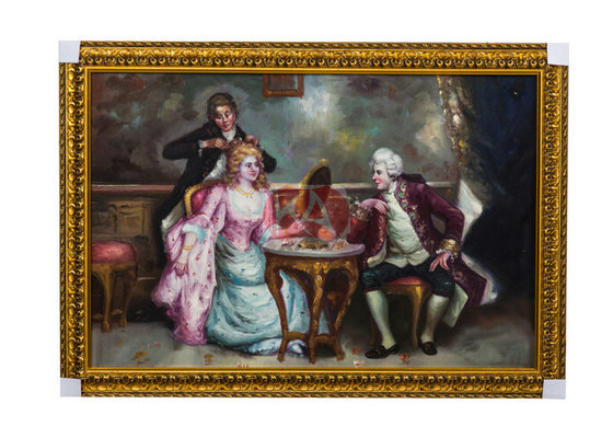 Handpainted Famous Art Religious Figure Oil Painting European Arts