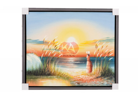 Salon / Museum / Restaurant Abstract Hand Painted Oil Paintings palm mountain