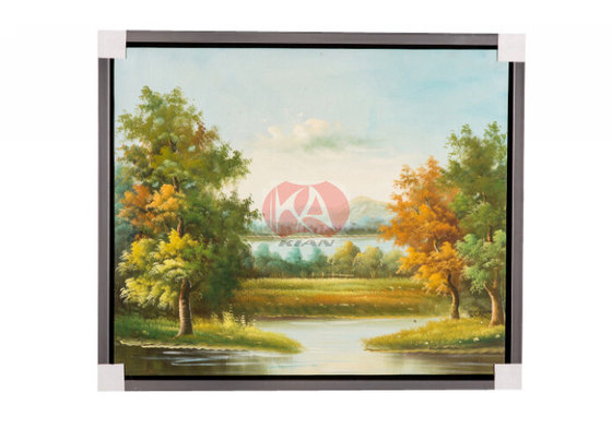 Beautiful Handmade decoration Landscape oil painting images on canvas