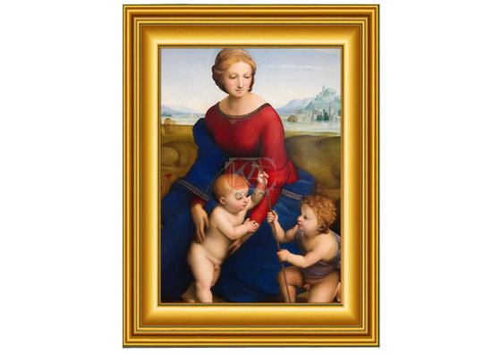 Unique Coffee Bar / Salon European Religious Figures Oil Painting Artworks