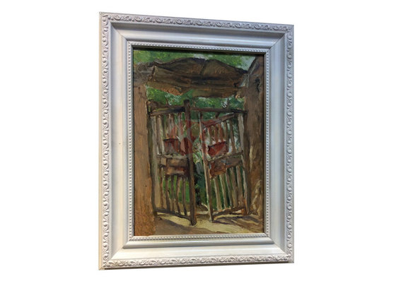 Wall Art Decoration Handmade Oil Paintings Wood Frame Flowers Oil Painting