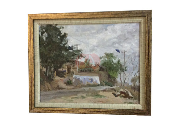 Abstract Canvas Oil Painting Handmade Oil Paintings Landscape 40x40cm