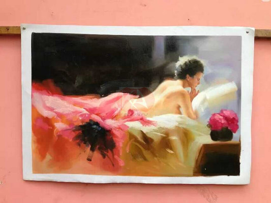 Handpainted Paintings On Canvas Fine Art Oil Painting Abstract Style