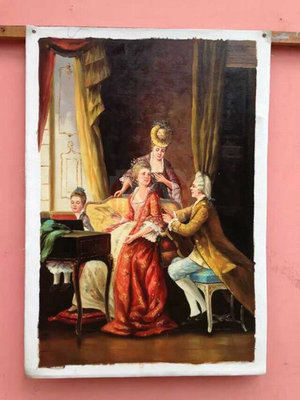 Handpainted Impression Famous Reproduction Canvas Figure Oil Painting