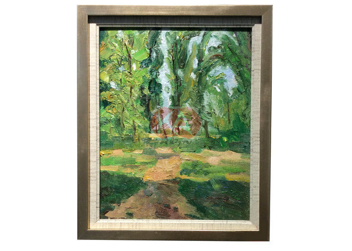 Handpainted Abstract Oil Painting Landscape Oil Painting For Bedroom Painting With Frames Stretched Home Decoration