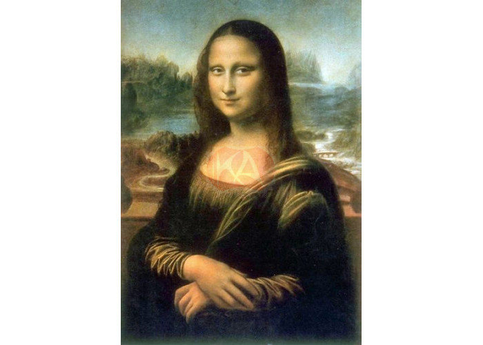 Art Gallery Wall Decoration Mona Lisa Reproduction Oil Painting by Leonardo Da Vinci