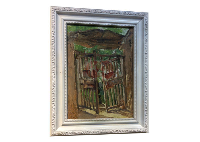 Wall Art Decoration Handmade Oil Paintings Wood Frame Flowers Oil Painting