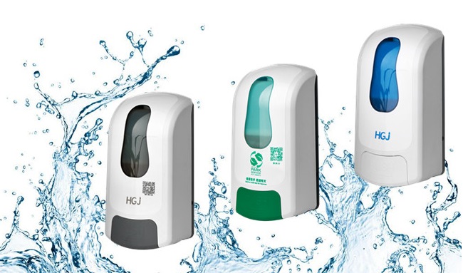 1000ml Wall Mount Bathroom Hand Soap Dispenser , battery operated hand soap dispenser with Refillable Bottle