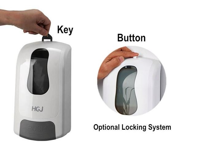 Dose Adjustable Hand Wash Soap Dispenser Custom Refillable Hand Soap Dispensers