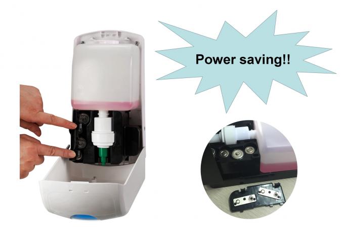 Power Saving Liquid Commercial Hand Soap Dispenser With Disposable Bag