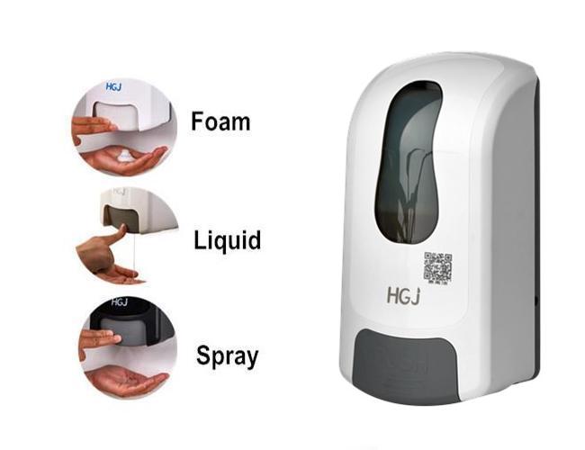 Robust Plastic Liquid Kids Hand Soap Dispenser Waterproof With 1L Catridge